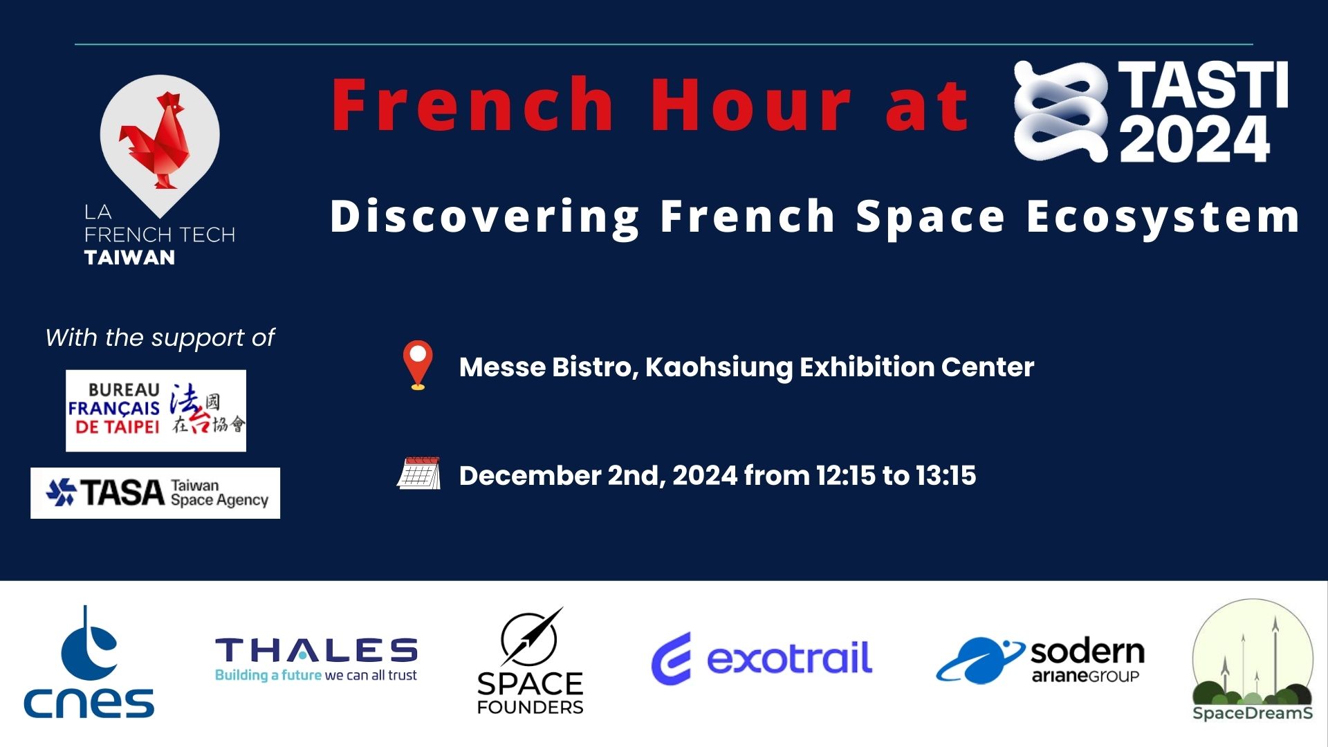 Discovering French Space Ecosystem - French Tech Taiwan